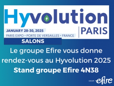 Le groupe Efire sera présent au Hyvolution 2025